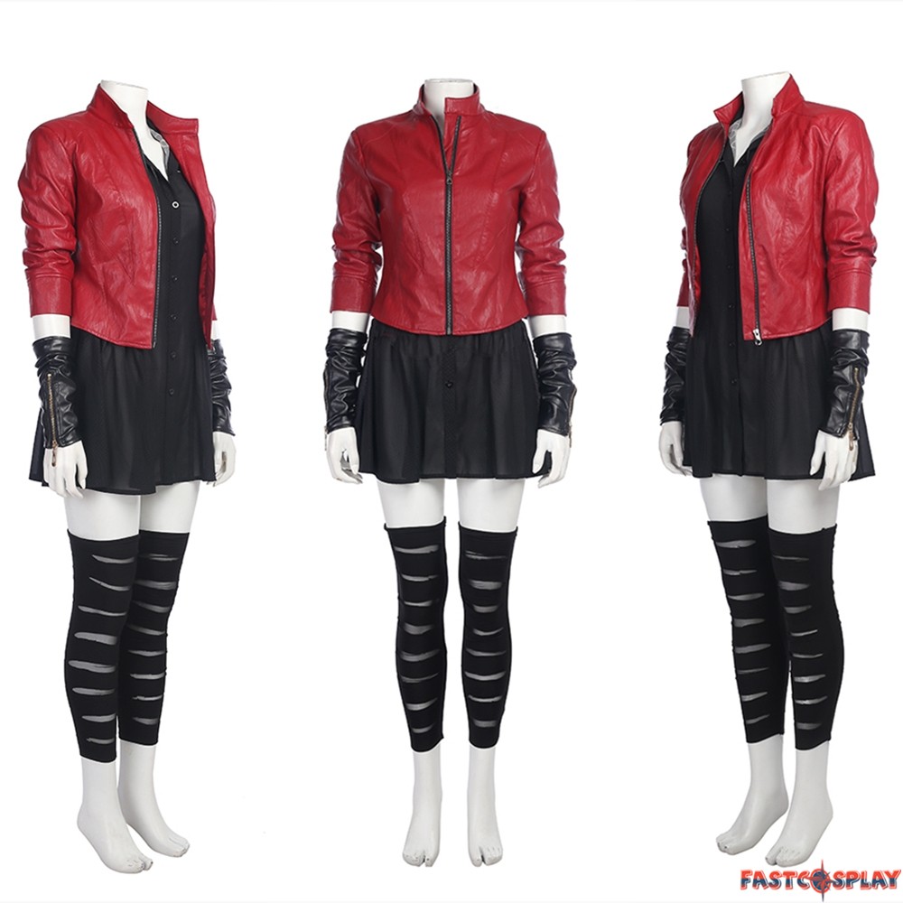 Avengers Age Of Ultron Scarlet Witch Cosplay Costume
