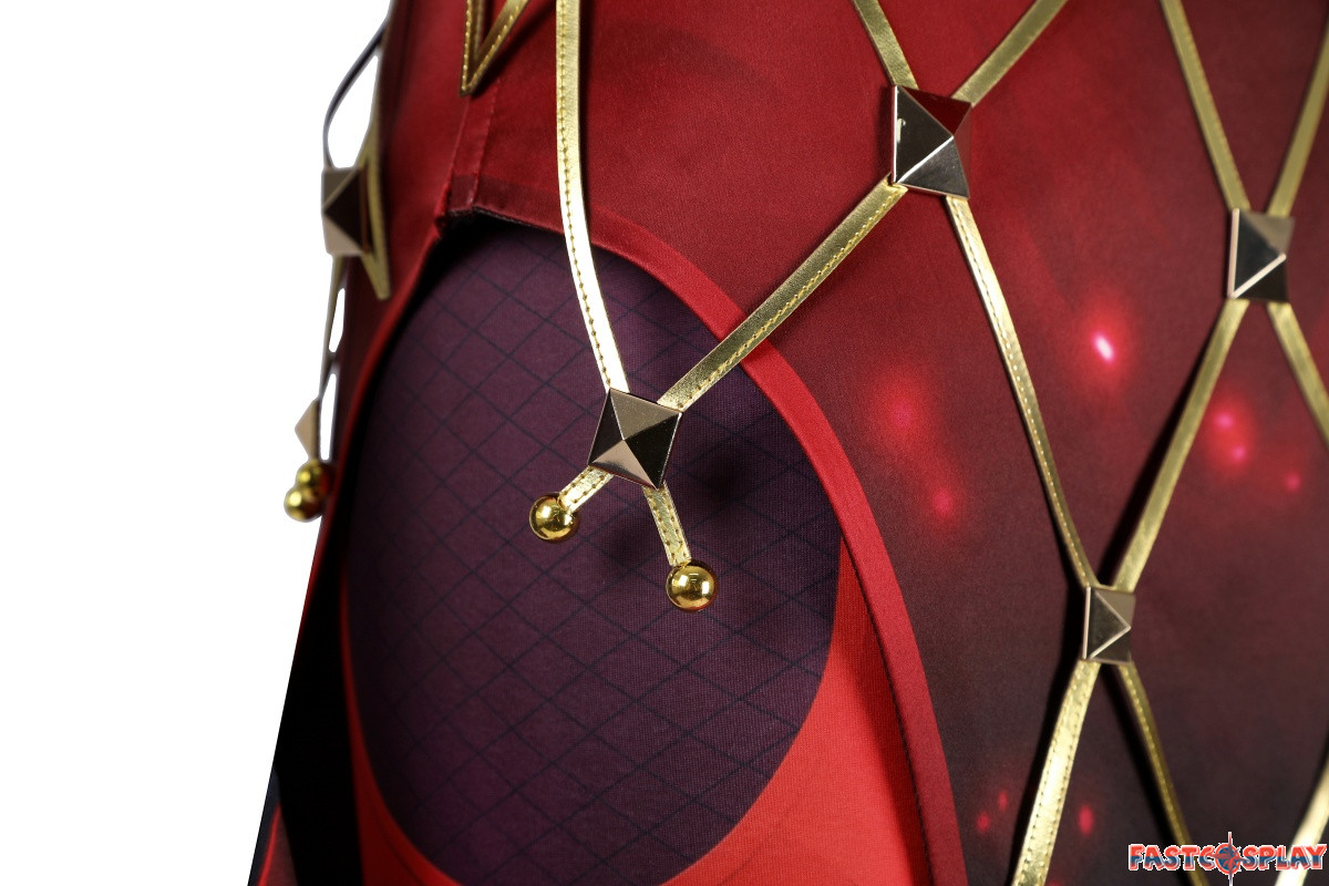 Marvel Rivals Scarlet Witch Emporium Matron Cosplay Costume