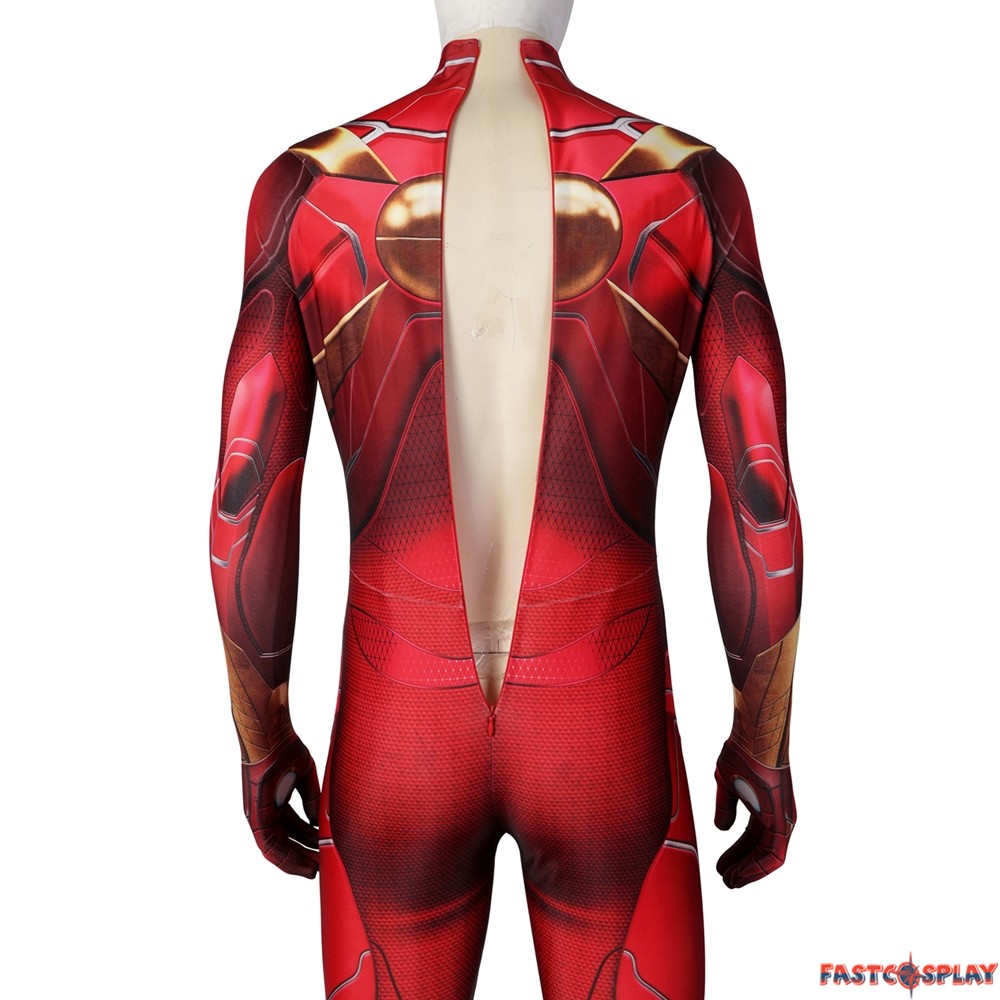 Spider-Man Iron Spider Armor Cosplay Jumpsuit