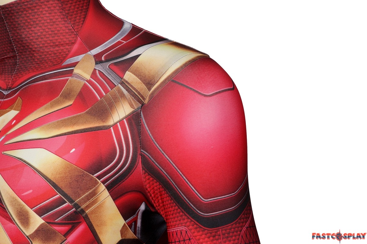 Spider-Man Iron Spider Armor Cosplay Jumpsuit