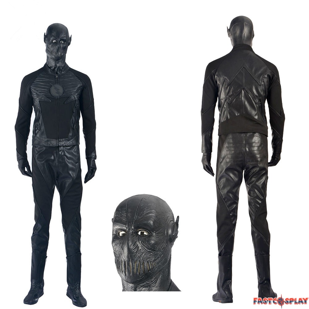 The Flash Season 2 Zoom Flash Cosplay Costume Deluxe Outfit