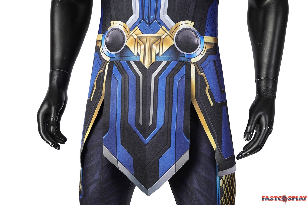 Thor 4 Thor Cosplay Jumpsuit with Cloak