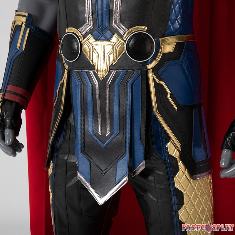 Thor Love and Thunder Thor Blue Fighting Suit Cosplay Costume