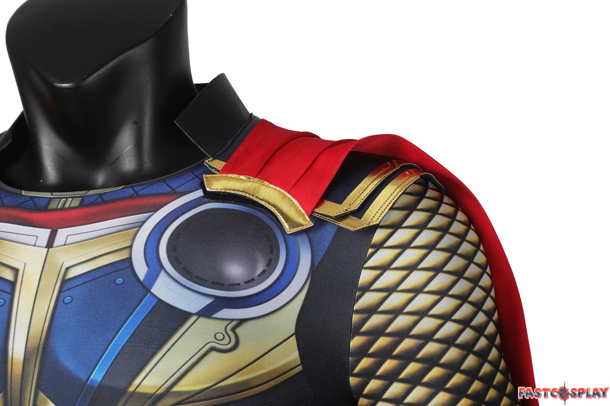 Thor: Love and Thunder Thor Cosplay Jumpsuit with Cloak