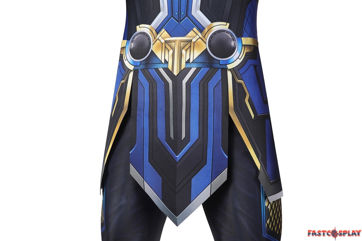 Thor: Love and Thunder Thor Cosplay Jumpsuit with Cloak