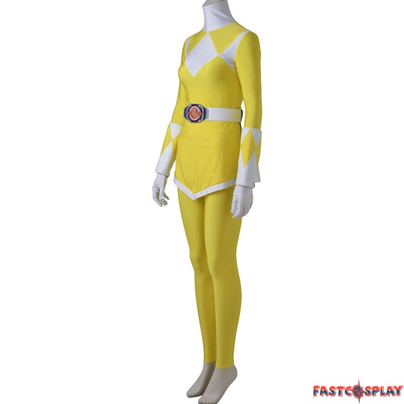 Tiger Ranger Costume Power Rangers Female KYORYUSENTAI ZYURANGER Jumpsuit