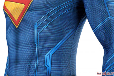 2025 Superman Legacy Clark Kent Jumpsuit with Cloak