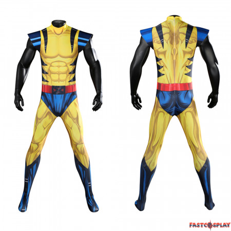 X-Men '97 James Howlett Wolverine Cosplay Jumpsuit